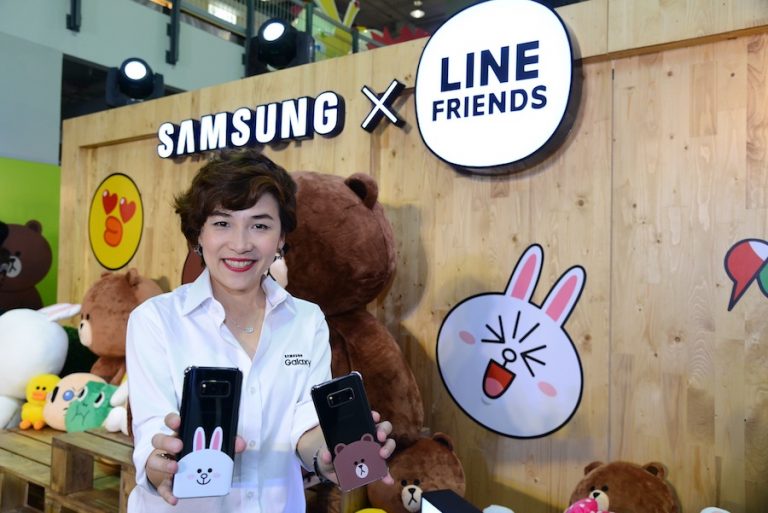 SAMSUNG X LINE FRIENDS Pop Up Event อินเตอร์แอคทีฟ ครั้งแรกในไทย